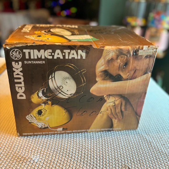 Skincare | Vintage 8s Ge General Electric Deluxe Time A Tan Sun Lamp ...